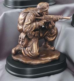 Gun Battle Resin Military Soldier MIL203